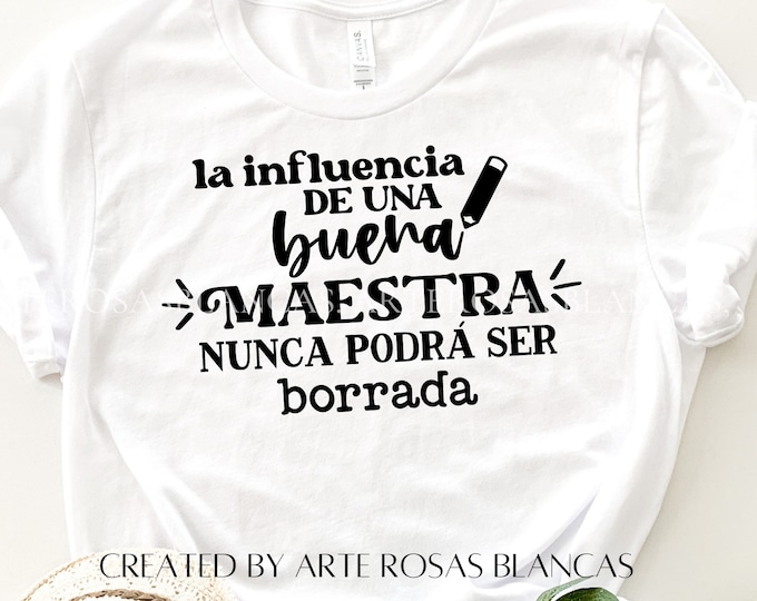 Maestra svg / Spanish Teacher svg / Vectores de Maestra en Espanol ...