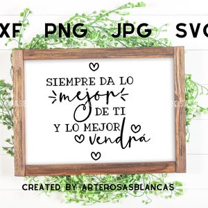 12 Frases Motivadoras Paquete de SVG / Frases Positivas svg / Latina ...