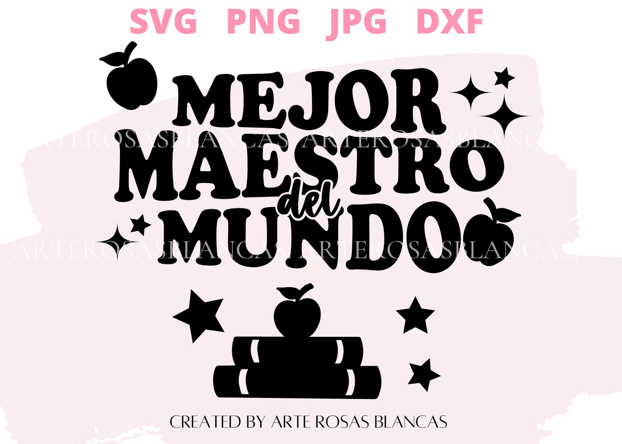 Mejor Maestro del Mundo svg / Español svg / Profesor de Español svg ...