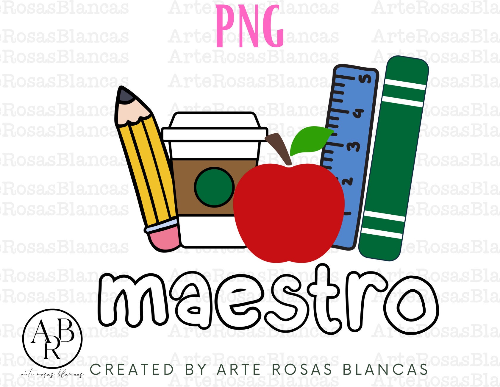 Feliz Dia del Maestro PNG / PNG en Espanol / Diseños de Maestro png ...