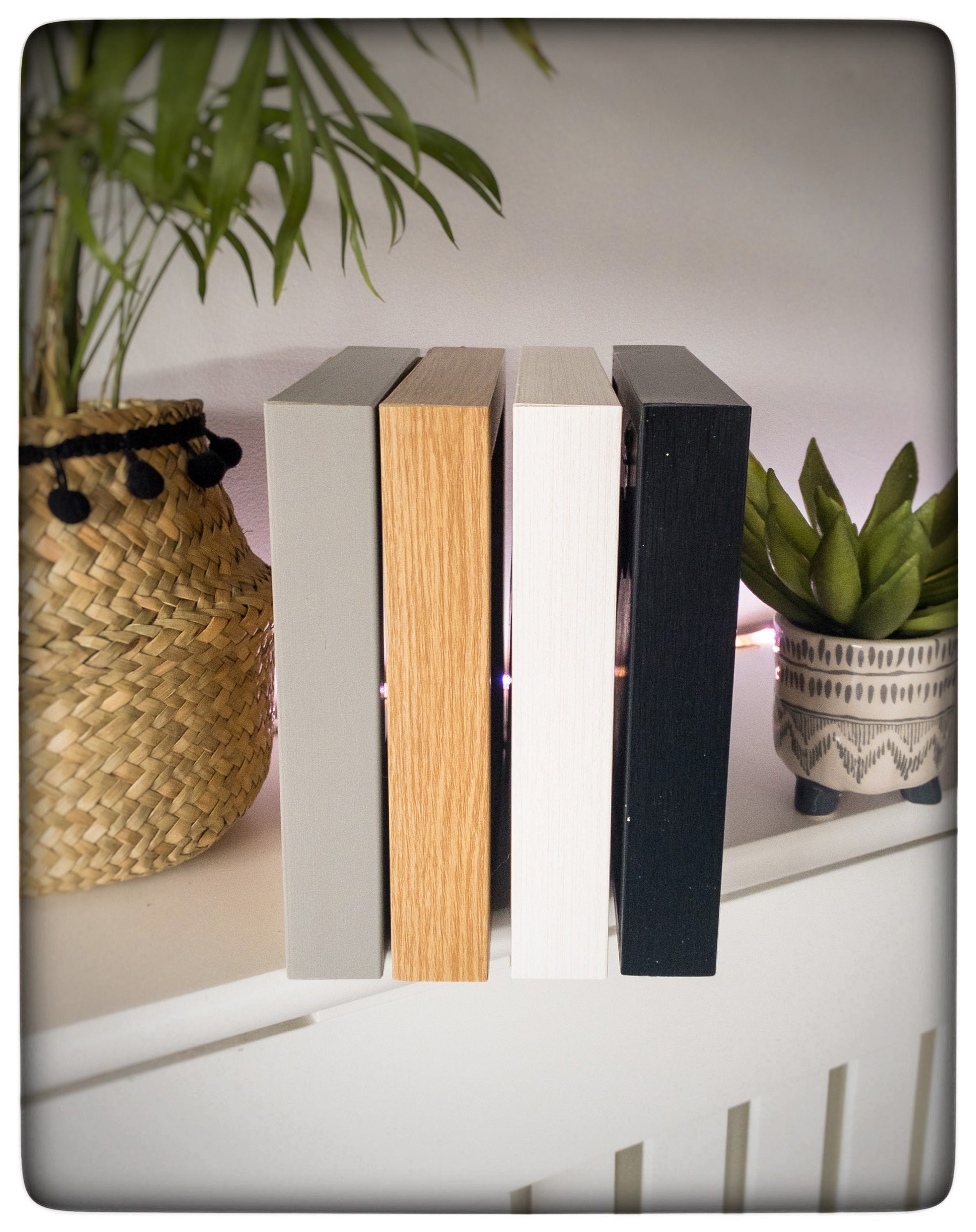 Dogs leave paw prints pebble art picture | Etsy