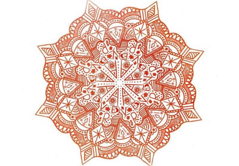 Personalized Name Mandala - Etsy