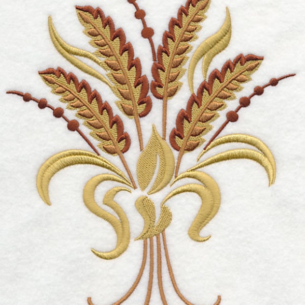 Wheat Embroidery - Etsy