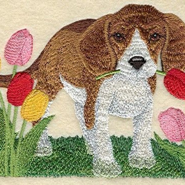 Beagle Embroidery - Etsy