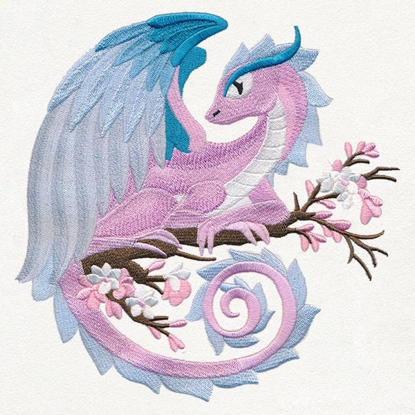 Embroidered Dragon - Etsy