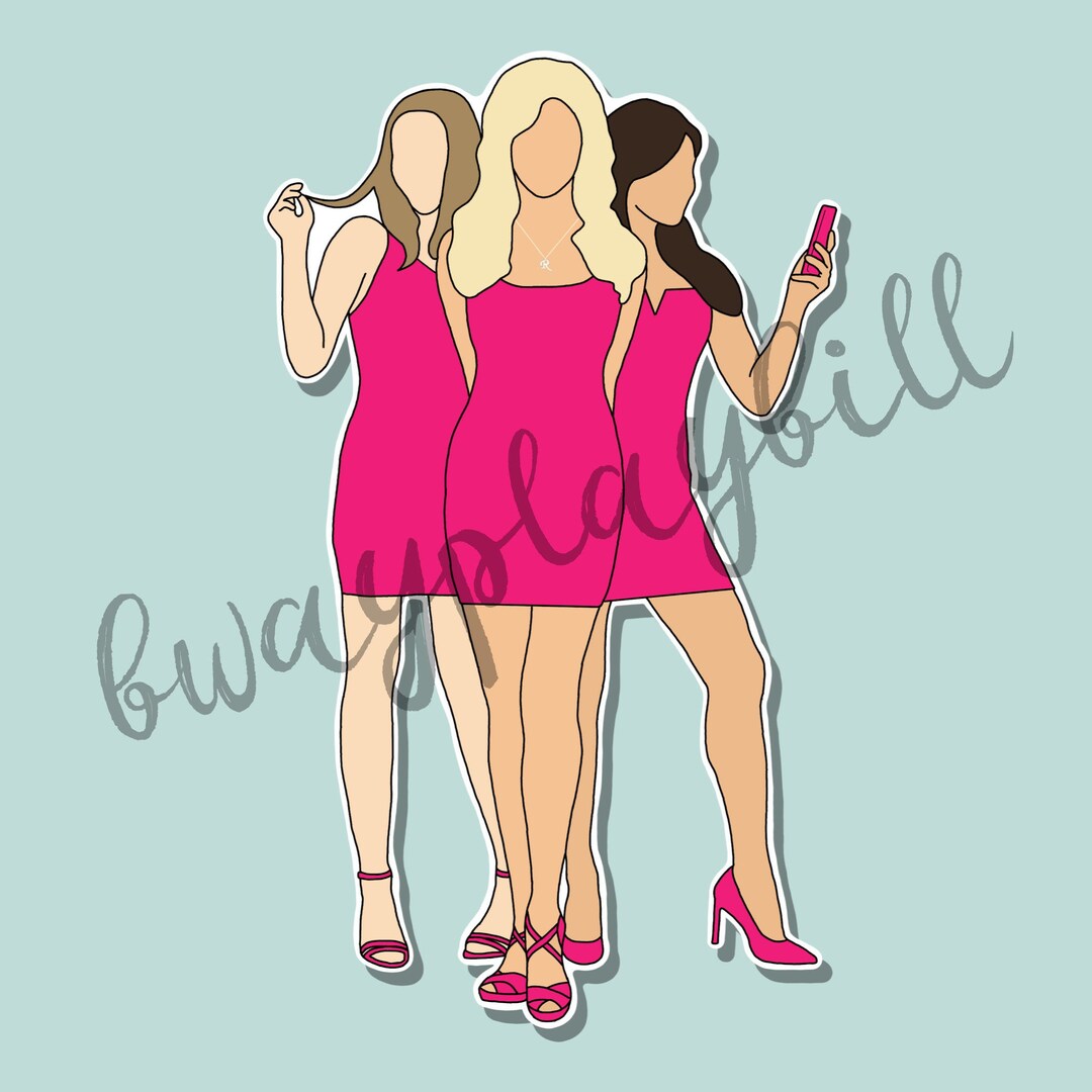 Mean Girls: Meet the Plastics Broadway Musical Theatre Sticker - Etsy