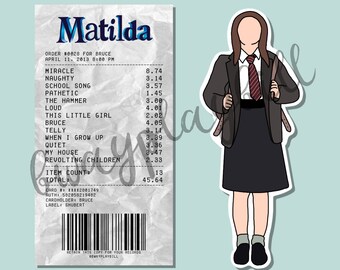 Matilda the Musical Svg - Etsy Australia