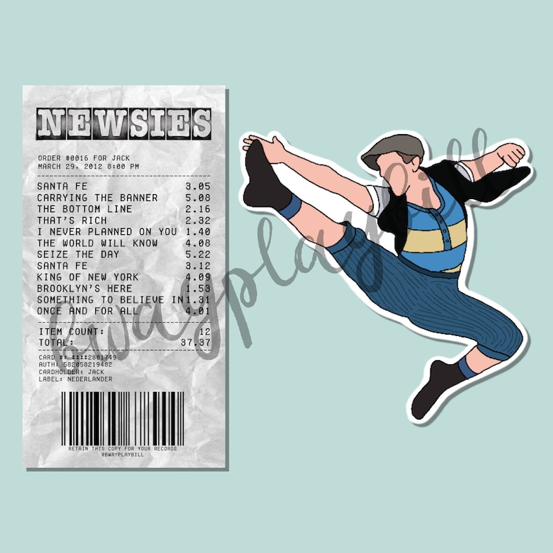 Newsies Party - Etsy