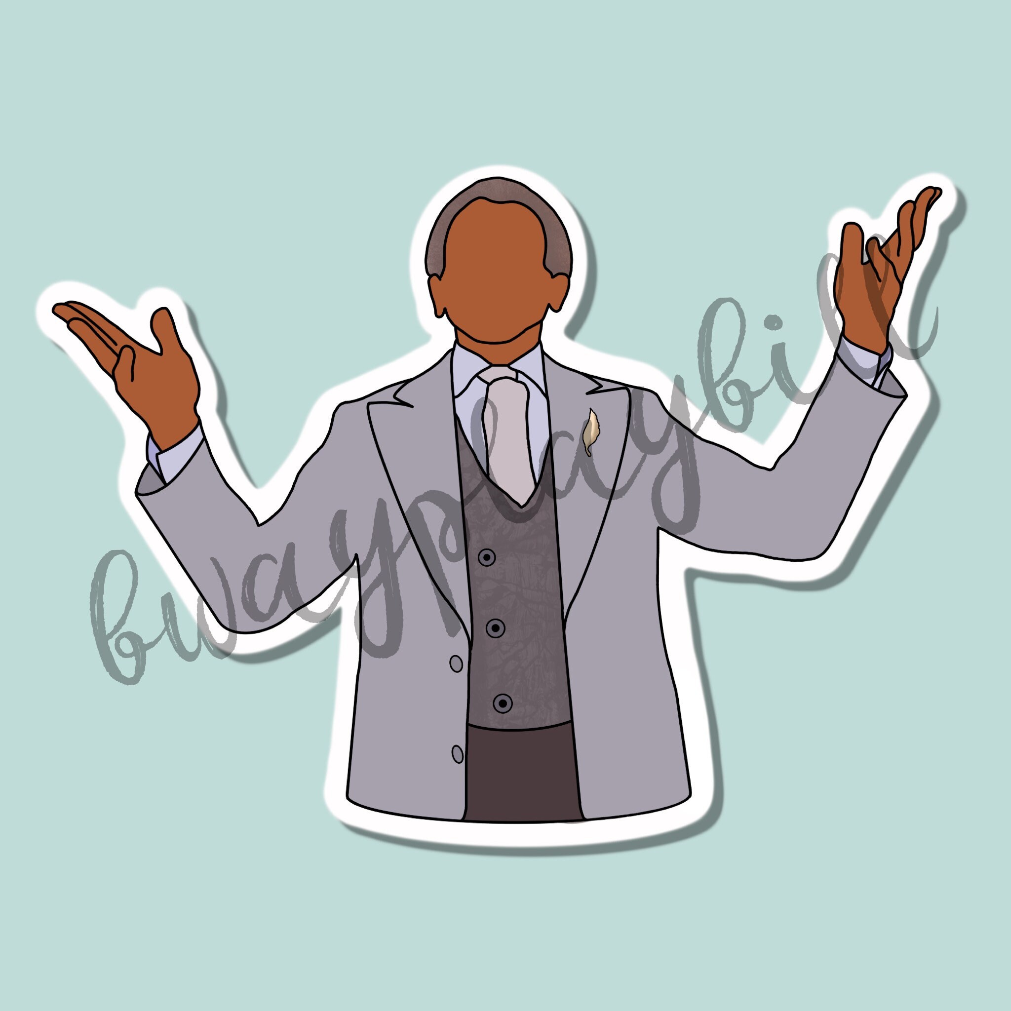 Set of 4 Hadestown Stickers