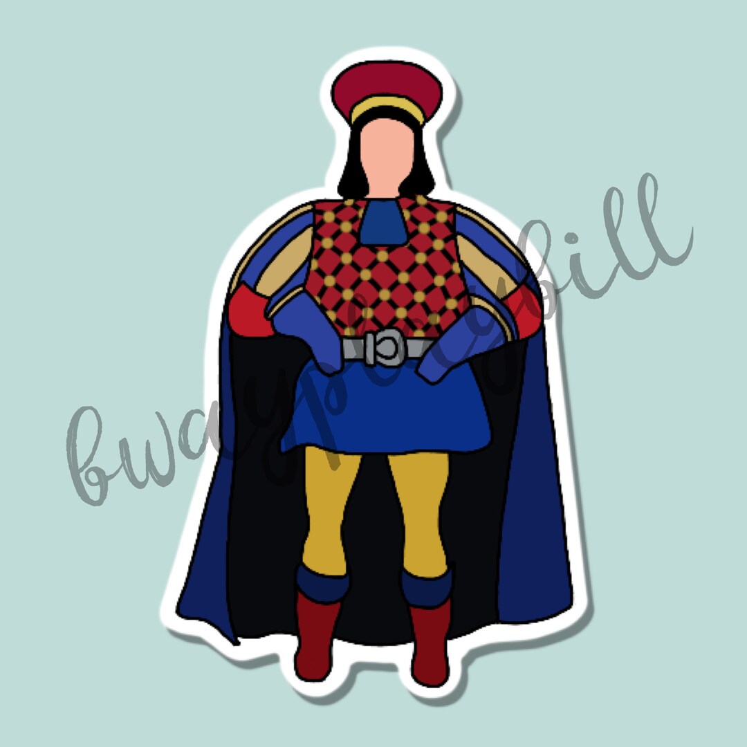Lord Farquaad Broadway Musical Theatre Sticker - Etsy