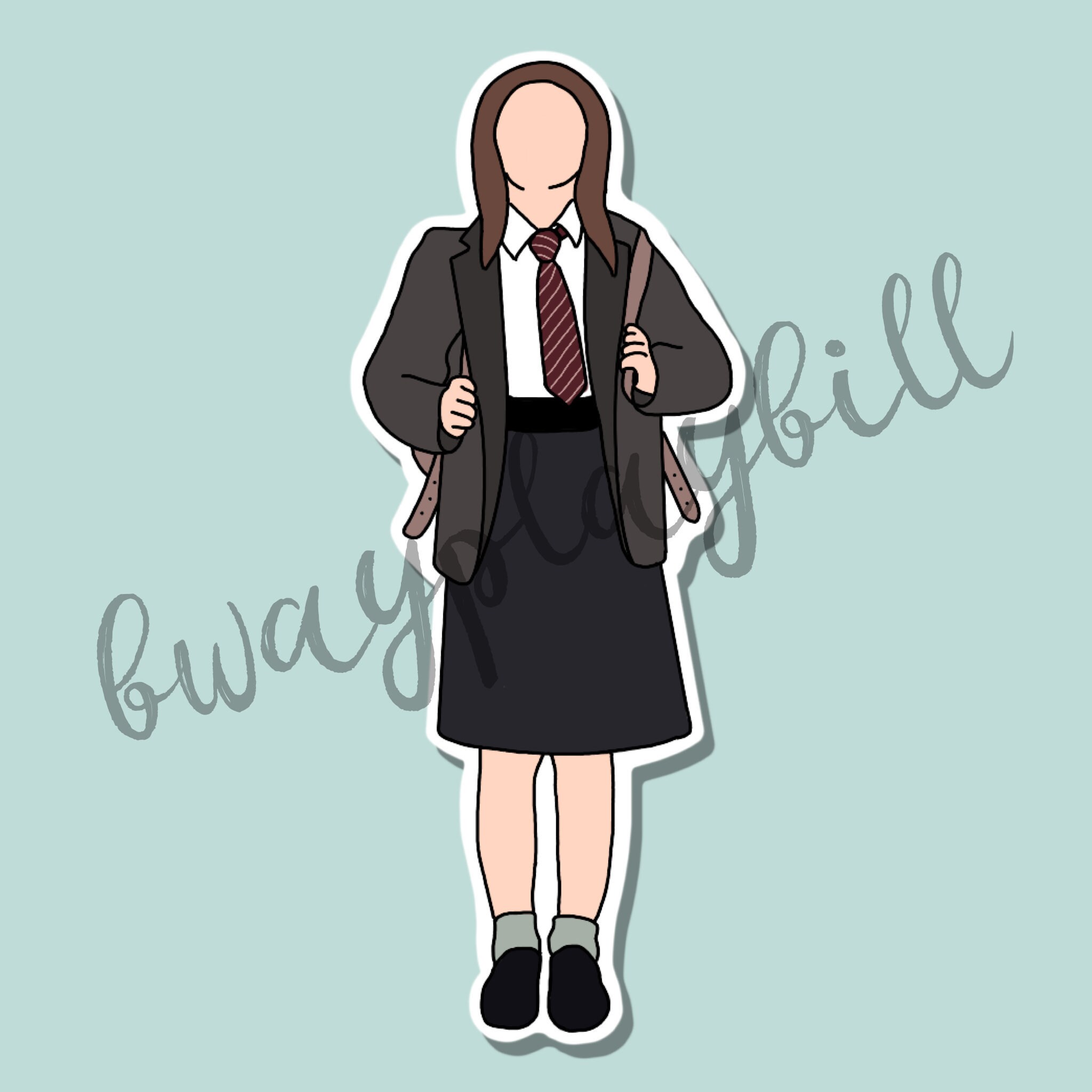 Matilda Broadway Musical Theatre Sticker | Etsy