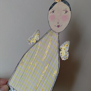 Physical Whimsical Mixed Media OOAK Art Doll - Etsy