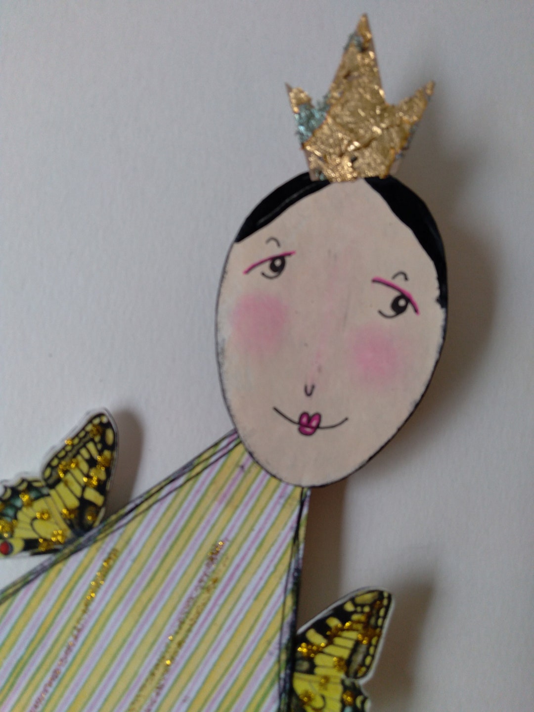 Physical Whimsical Mixed Media OOAK Art Doll - Etsy