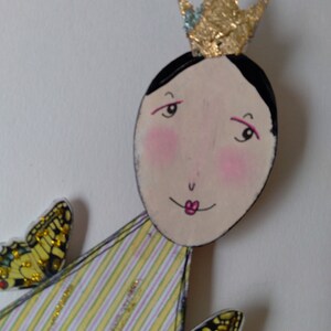 Physical Whimsical Mixed Media OOAK Art Doll - Etsy