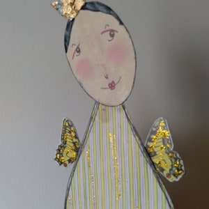 Physical Whimsical Mixed Media OOAK Art Doll - Etsy