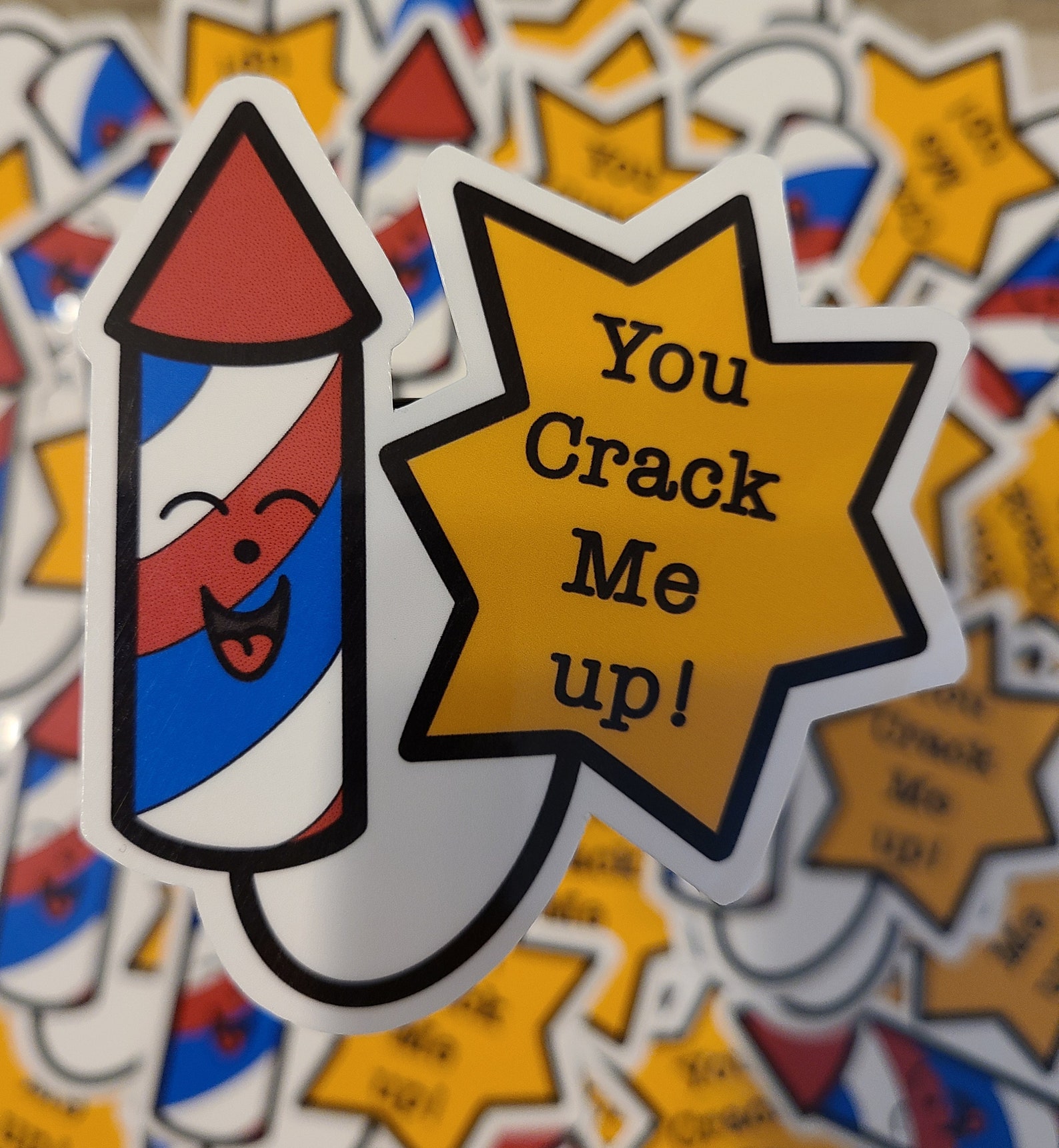 Fire Cracker | You Crack Me up | Sticker | Decal | Laptop | Waterproof ...