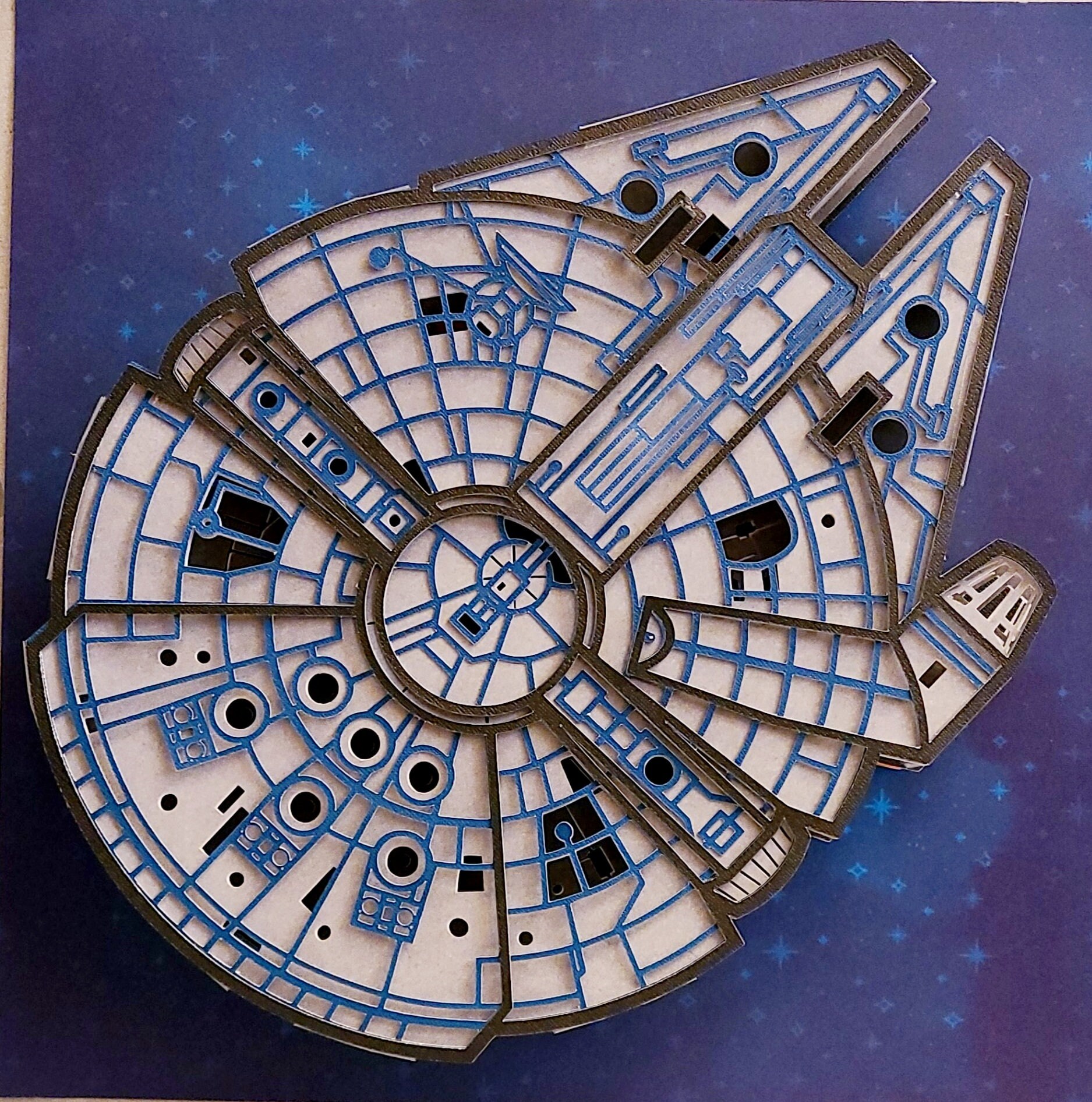 Millennium Falcon | Shadow Box | I Love You | I Know | Vinyl Decal ...