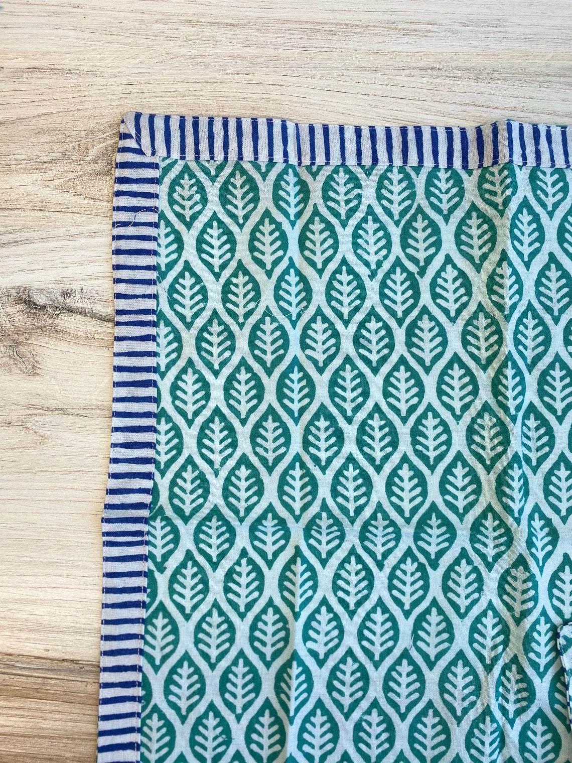Sea Leaves Set of 6 Napkins - Etsy
