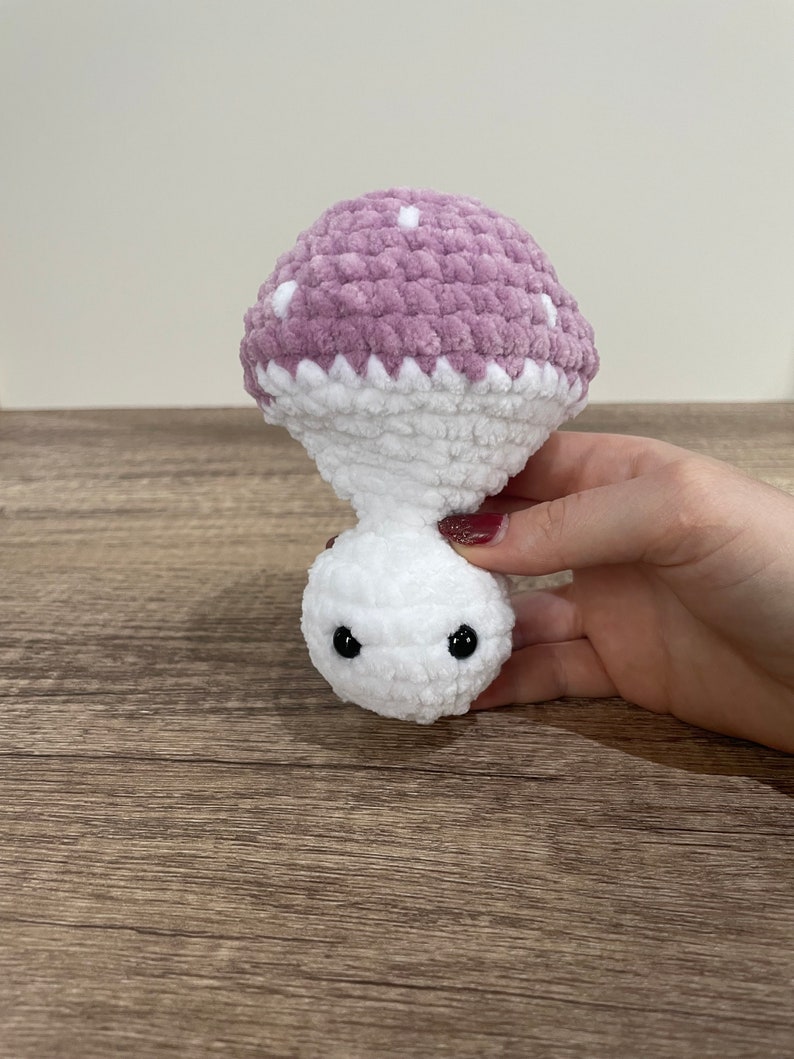 Crochet Mushroom Pop Toadstool Fidget Handmade Toy - Etsy