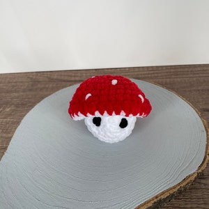 Crochet Mushroom Pop - Toadstool Fidget - Handmade Toy - Etsy