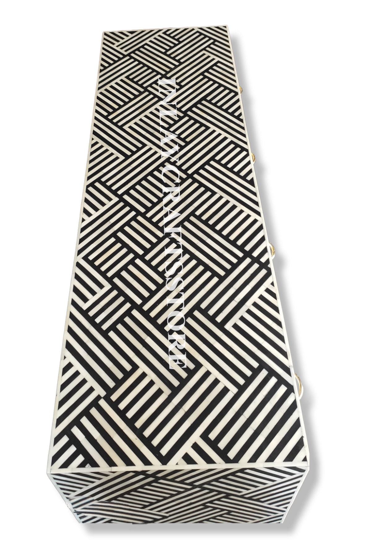 Bone Inlay Optical Design 6 Drawers Chest Black Bone Inlay - Etsy