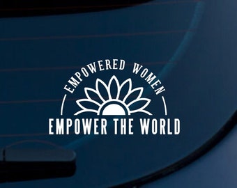 Empower Car Decal - Etsy