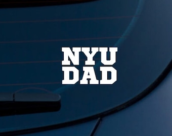 University Dad Decal - Etsy