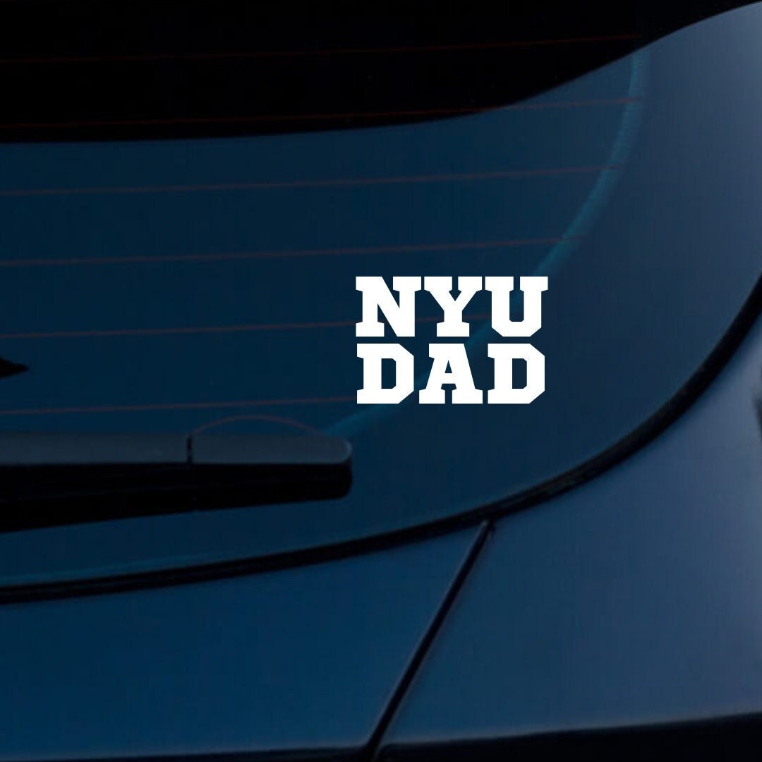 Customizable College/university Dad Car Decal | Sticker | Gift for Dad ...