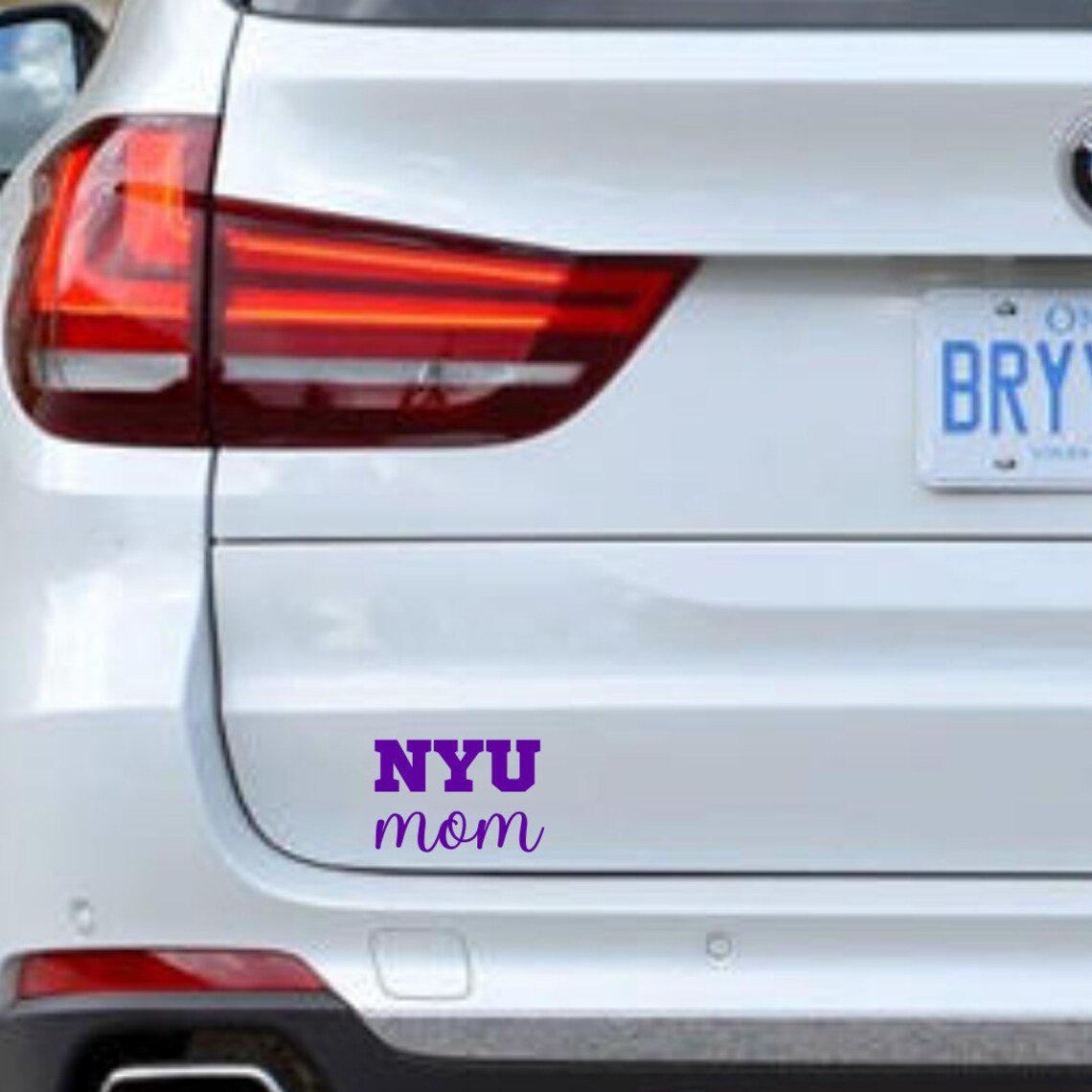 Customizable College, High School Mom Car Decal | Sticker | Gift for ...