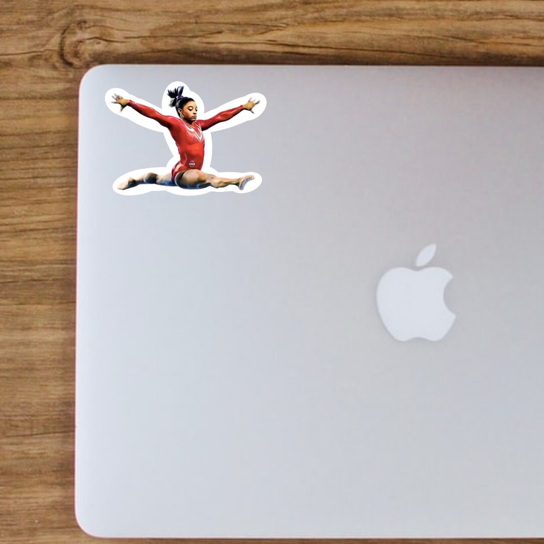 Simone Biles Stickers USA Gymnastics Stickers Olympics - Etsy