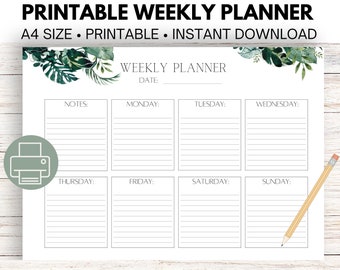 Printable Landscape Planner - Etsy
