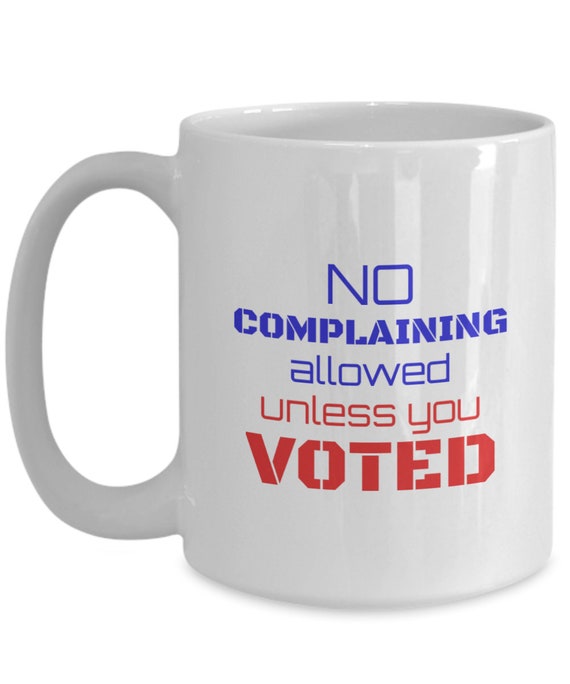 Patriotic Duty to Vote Mug Republican Democrat Libertarian | Etsy