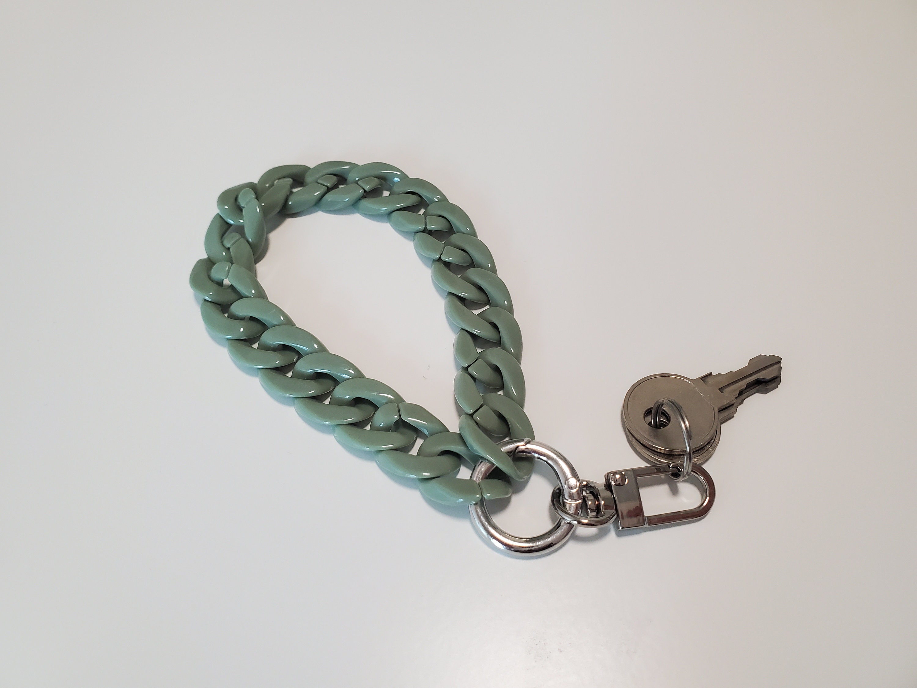 Keyring Bracelet Phone Case Strape Cellphone Chain Candy Color Keychain ...