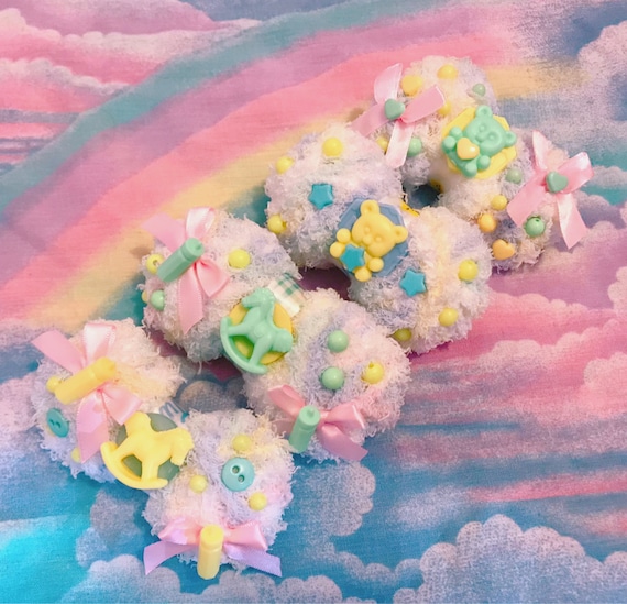 Nursery Fuzzy Bows Set 2 - Etsy