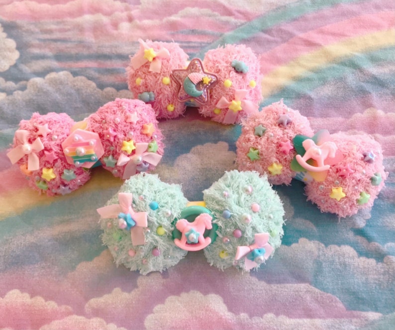 More Pastel Rainbow Bows - Etsy