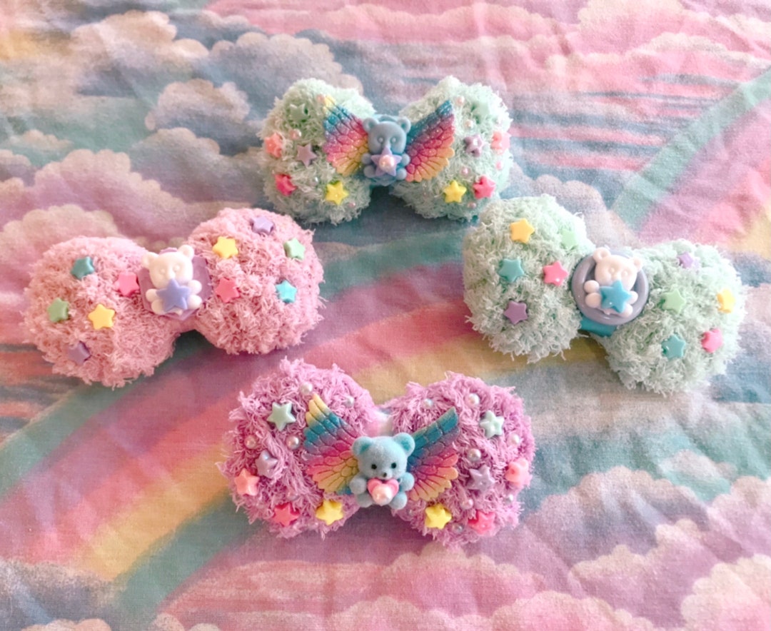 Various Pastel Rainbow Bows - Etsy