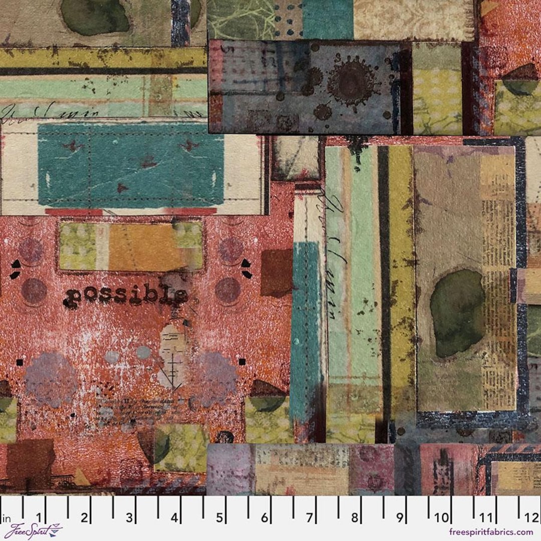 Free Spirit Fabric Storyboard PWSE007 Mosaic Possible Fabric Yardage - Etsy