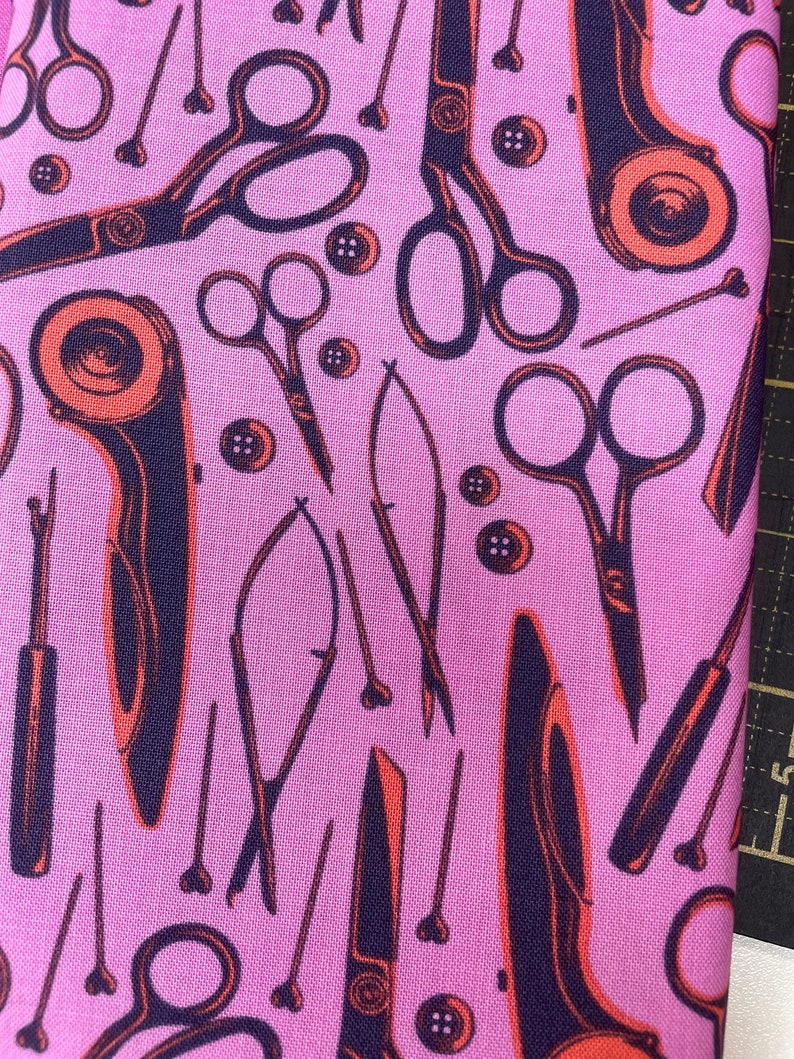 Tula Pink Sewing Fabric Bundle 1 Yard Cuts Pink Swirls - Etsy