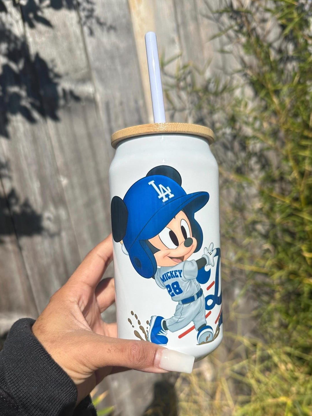 Dodger Baseball Cupmickey Mouse Dodgersworld Series Los Angeles ...