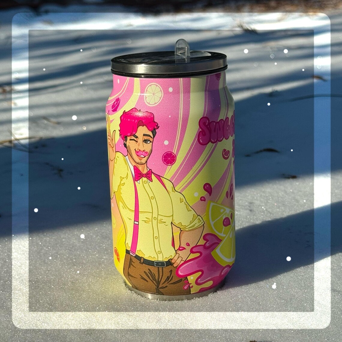 Darkstache Soda Can Tumblers - Etsy