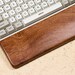 African Padauk Wood Ergonomics Keyboard Wrist Rest Artisan Engrave ...
