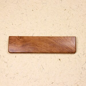 African Padauk Wood Ergonomics Keyboard Wrist Rest Artisan Engrave ...