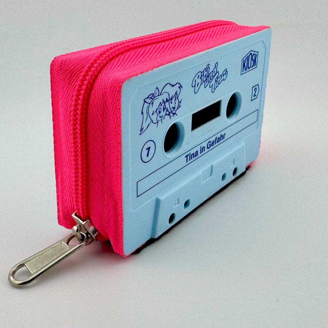 Upcycled Vintage Cassette Wallet Retro Audio Tape Transformed Into Coin ...