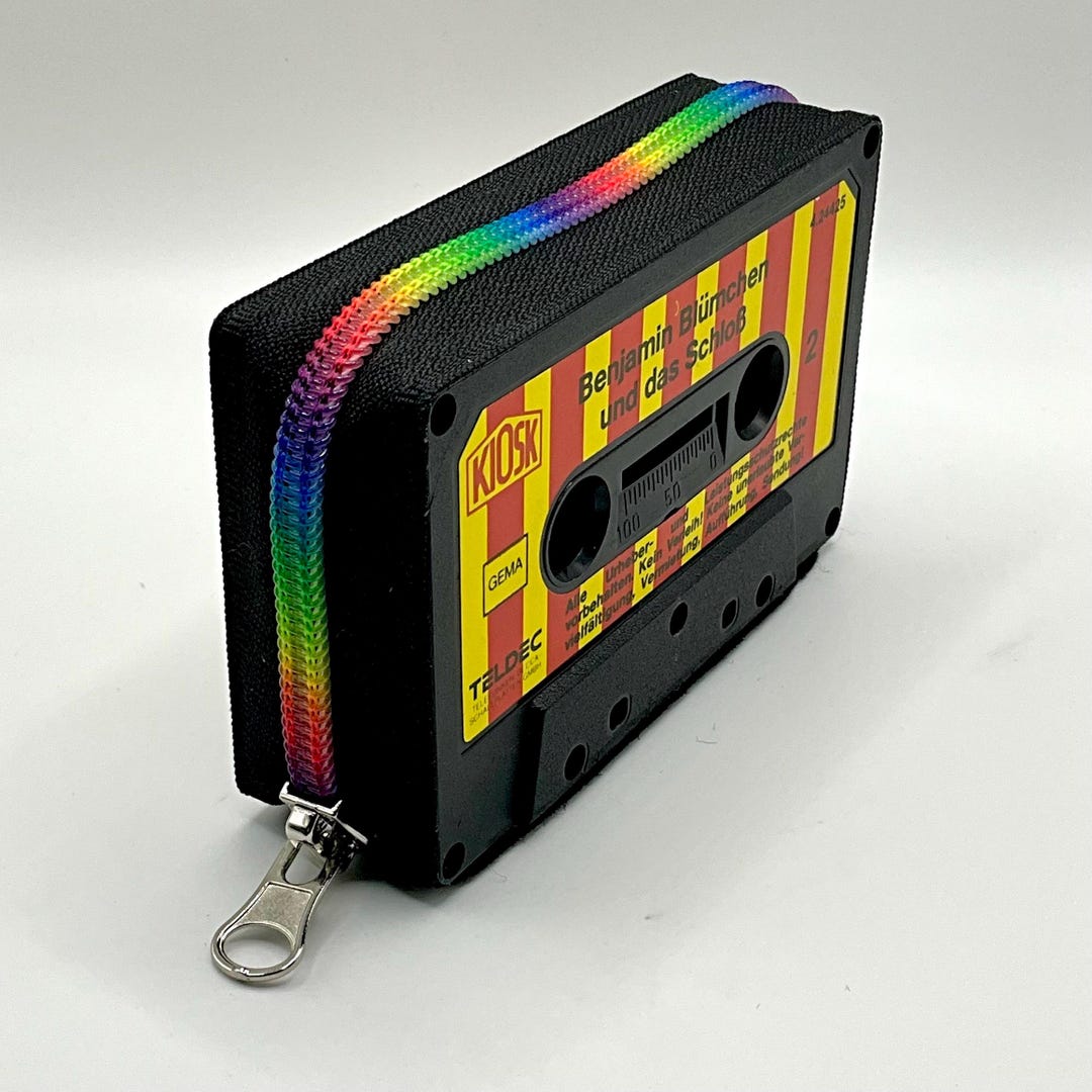 Cassette Wallet – Handmade Upcycled Coin & Cash Holder, Eco Gift - Etsy