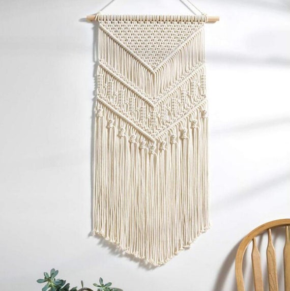 Etsy MAKRAMEE Macrame Kit Wand Wandbehang Traumfänger Boho - Etsy