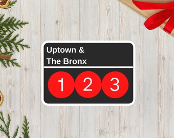 Subway Sticker | Etsy