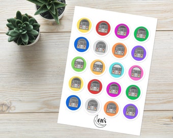 Mta Map Stickers - Etsy