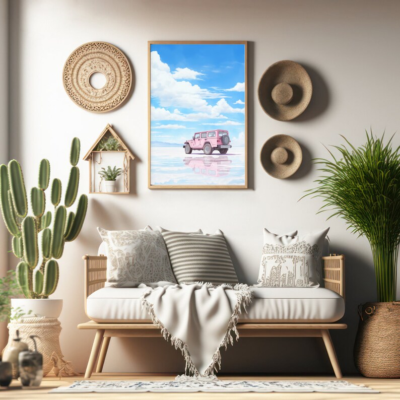 Salar De Uyuni Watercolor Print, Bolivia Wall Art, South America Poster ...