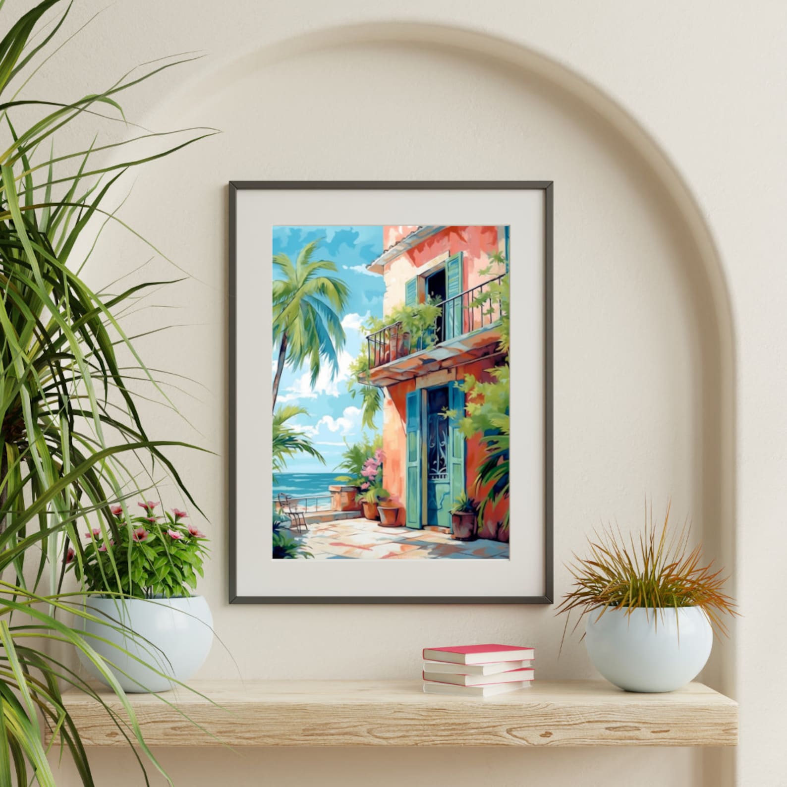 Havana Watercolor Print Cuba Travel Gift Cuban Wall Art Caribbean ...