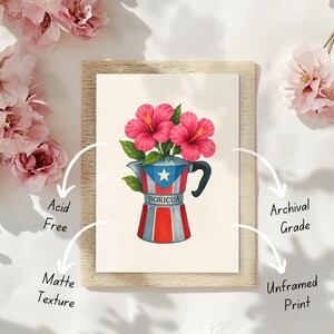 Boricua Greca Pot Watercolor Print | Puerto Rico Wall Art | Puerto ...